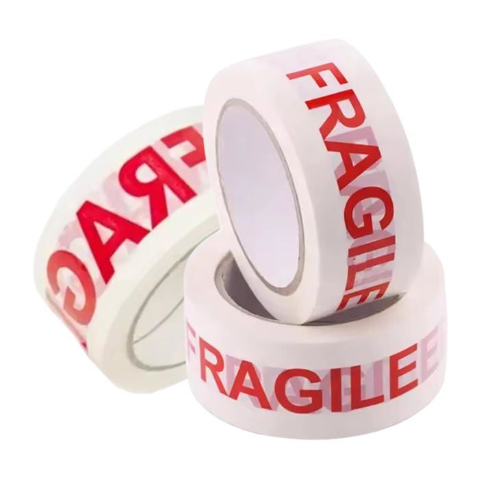 Lot De 3 Rouleaux De Ruban Adhésif Fragile Pour Emballage 48mmX66m ...