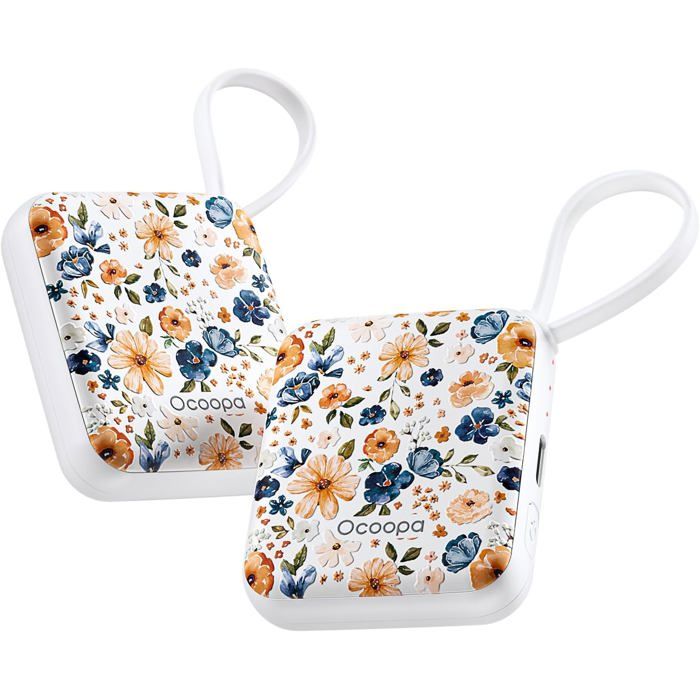 OCOOPA Chaufferette Main Rechargeable Lot de Deux, Trois Niveaux de ...