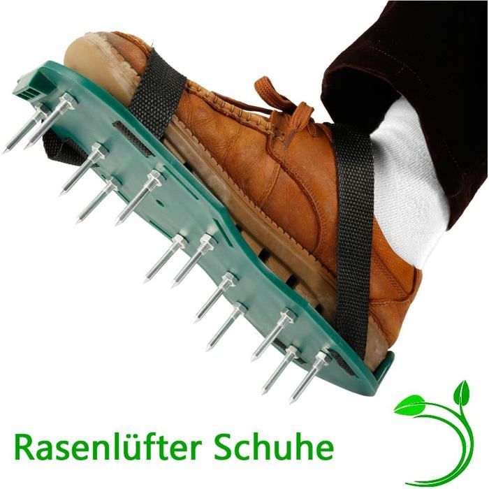 Chaussures d'aérateur de pelouse, chaussures de clou de pelouse de ...