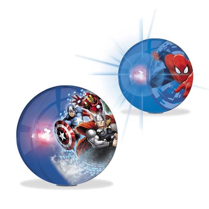 Marvel Balle flash avec lumière 100 mm ALPEXE-1266 - Cdiscount Sport