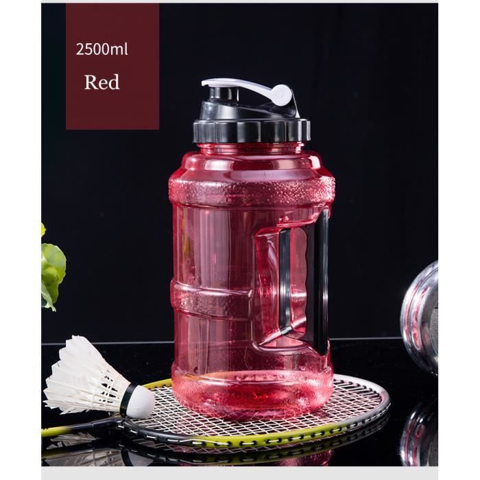 Gourde Bouteille Deau à Grande Capacité De Shaker Avec Poignée En
