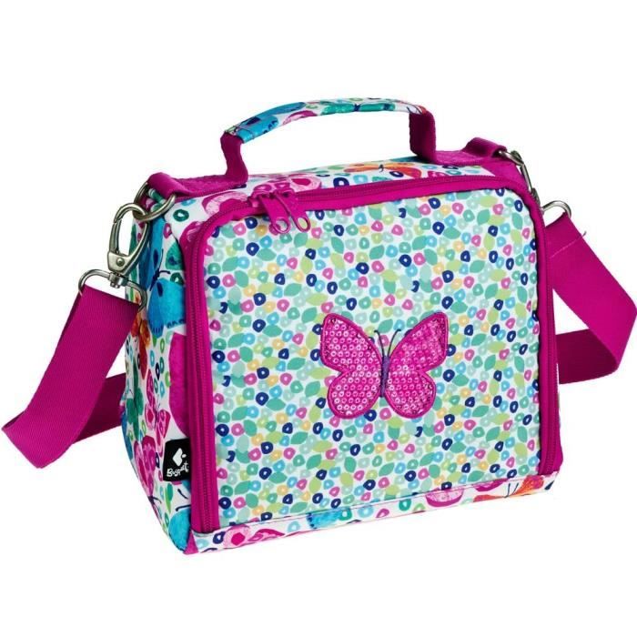 Sac gouter isotherme Butterfly 22 CM - sac déjeuner - Cdiscount ...