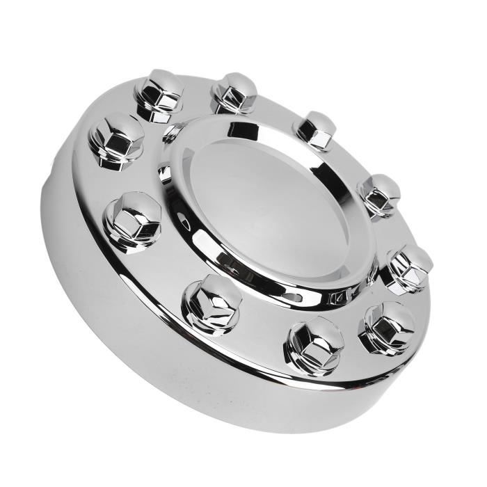 Dilwe Cache-moyeu de roue Capuchon De Centre De Roue Avant ABS Chromé ...