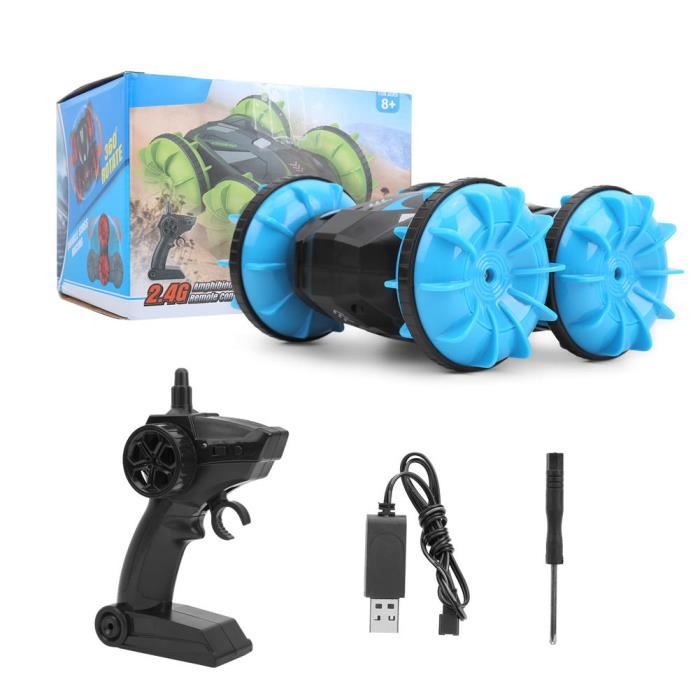 DILWE-Voiture RC Stunt 1:20 voiture de cascade télécommandée double face 2.4G conduite étanche ...