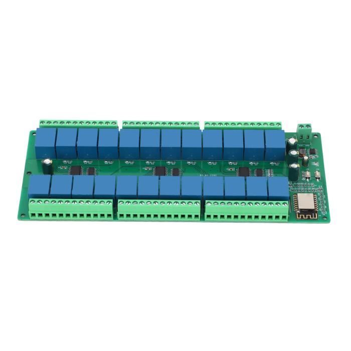 Module De Relais Duokon Esp8266 24 Canaux Wifi Esp 12f 10a