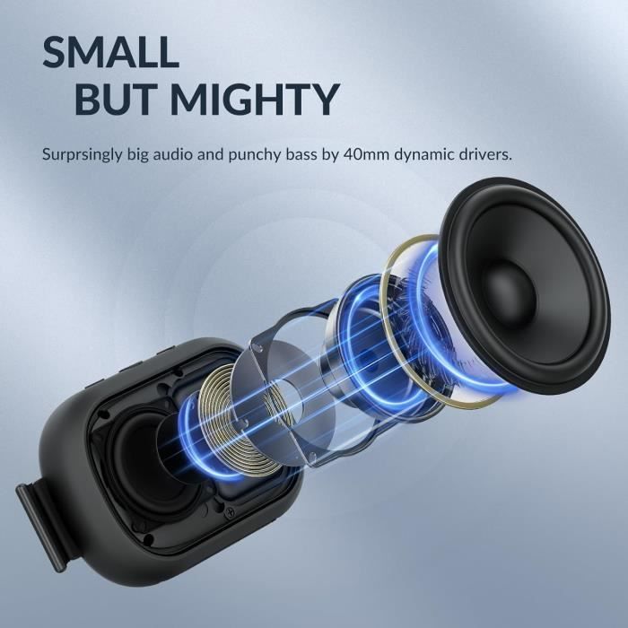 Mini Enceinte Bluetooth Portable Et Légère,B2 Haut Parleur Portable ...