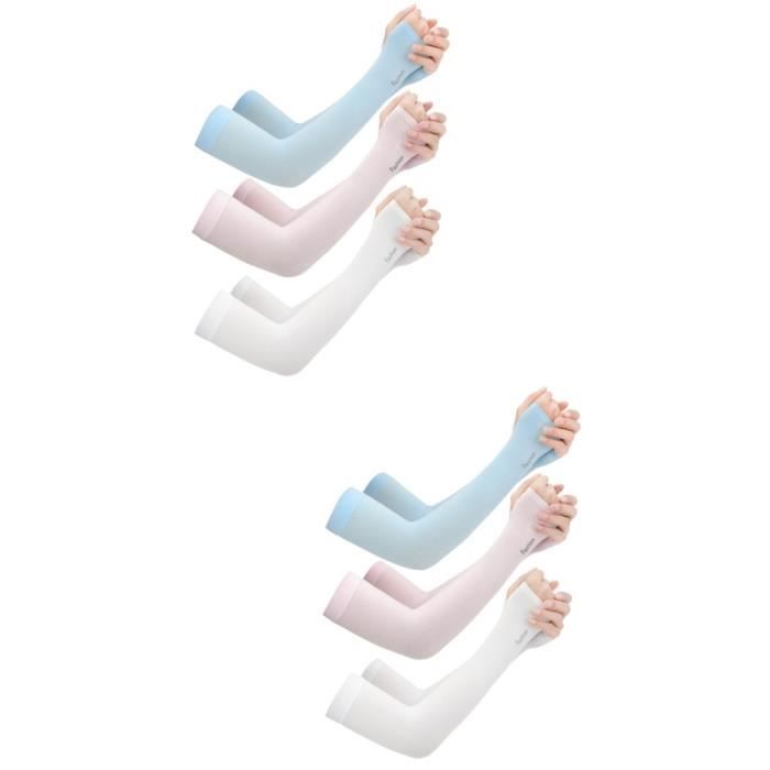 6 paires de refroidissement du flocol à coude protecteur de soleil ...