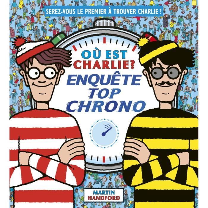 Livre-jeu - GRUND - Où est Charlie - Enquête top chrono - Cherche-et ...