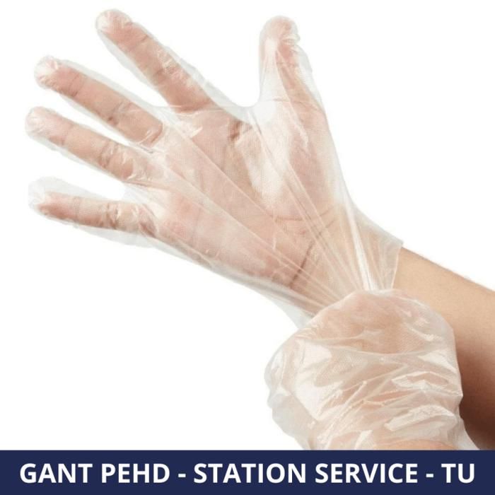 FILFA FRANCE - Gant jetable station service - PEHD - TU - x100 ...