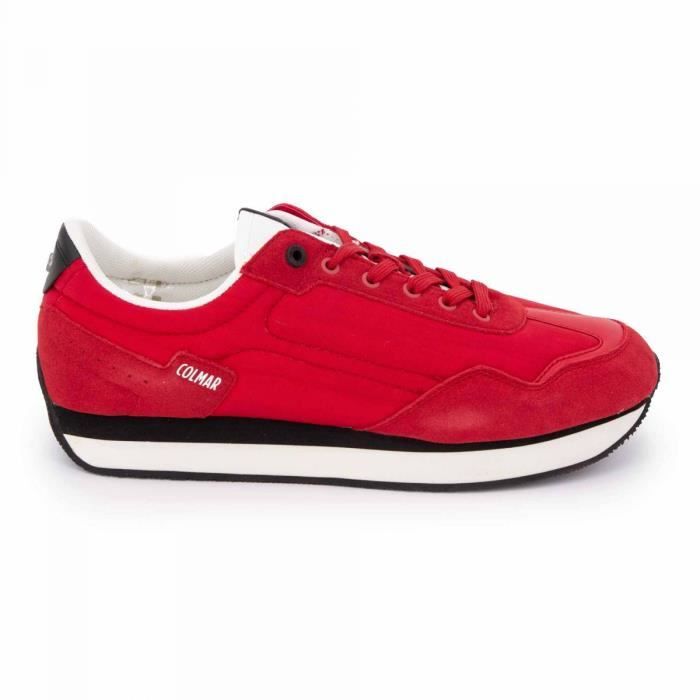 Baskets dexter094 t40-46 Homme COLMAR Rouge - Cdiscount Chaussures