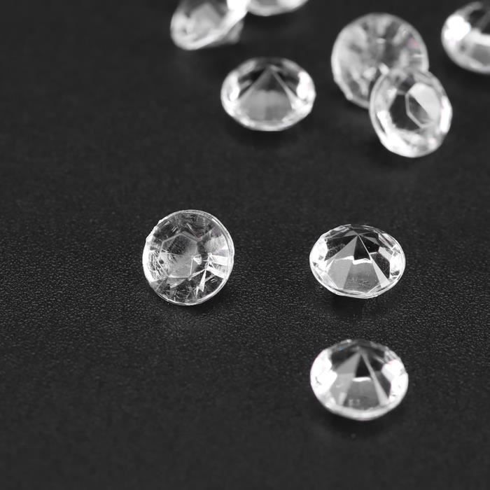 Perles décoratives - PWSHYMI - 1000 pièces - Acrylique transparent ...
