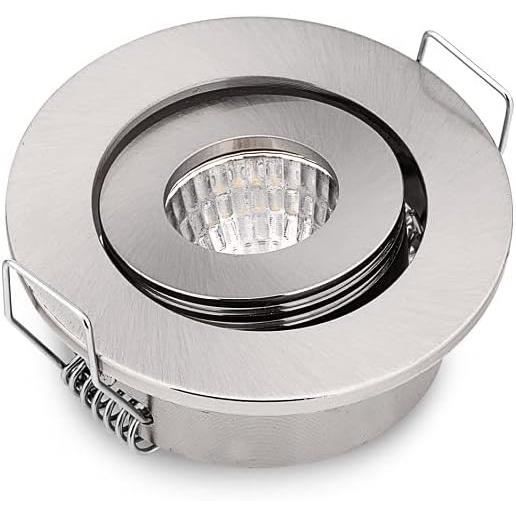 Pack de 10 Mini Spots Encastrables Encastrables 3W Cob Led 3000K spot ...