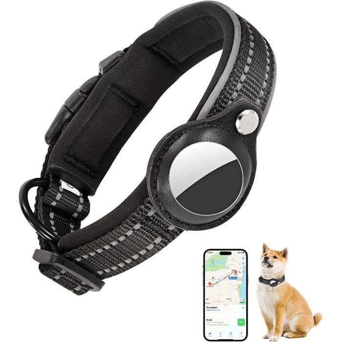 Collier pour Chien pour Airtag Rembourré Collier pour Chiot avec ...