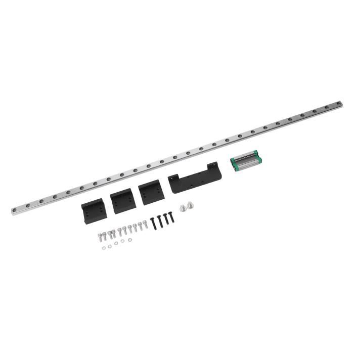 Kit de Rail Linéaire Guide de Rail Axe X Kit de Guidage de Rail ...