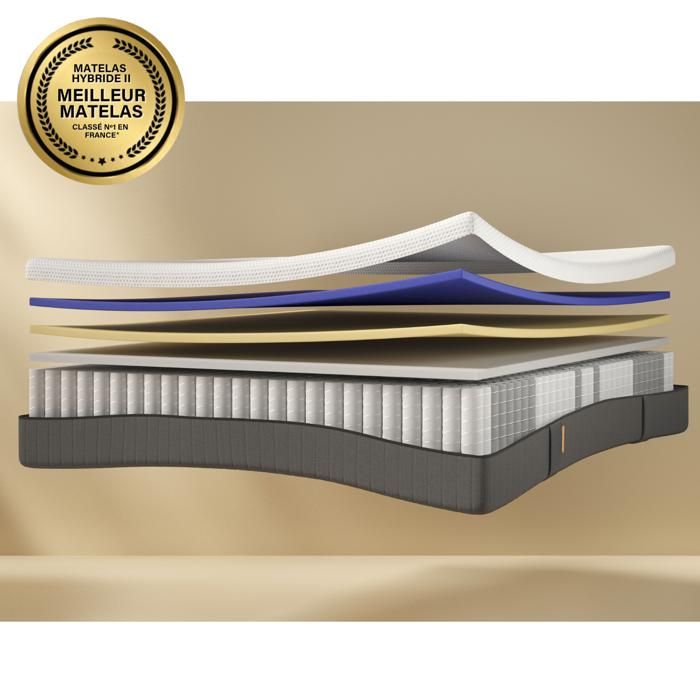 EMMA | Pack Matelas Emma Original+ 160x200 + 2 Oreillers Emma Original ...