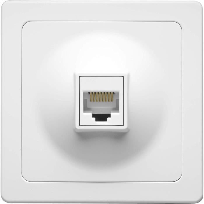 Prise Rj45 - Prise Ethernet - Bloc Prise - Prise Rj45 Cat 6 - Prise ...