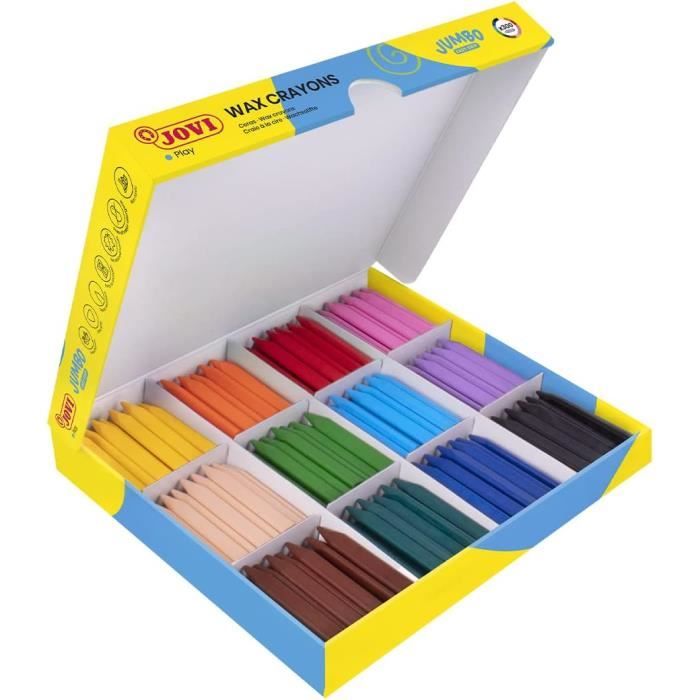 Crayons Jumbo Easy Grip, Boîte De 300 Crayons Triangulaires, Couleurs ...