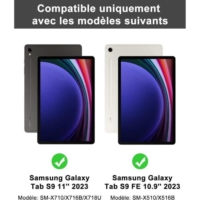 Samsung Galaxy Tab S9 Clavier - Clavier De Tablette Samsung Avec Étui ...
