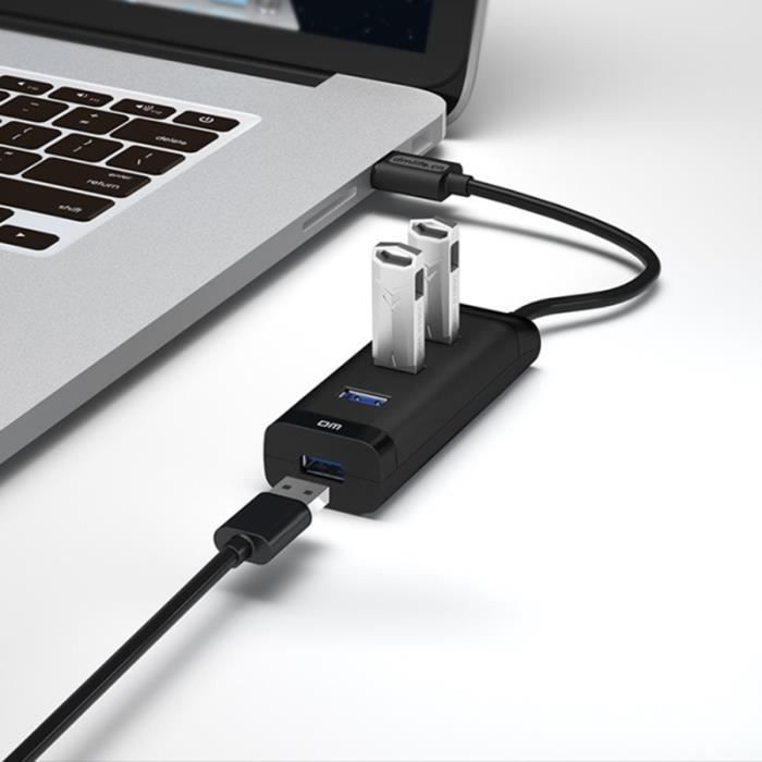 4 USB 3.0 Port Hub Converter Divider Computer Splitter Accessory - 30cm ...