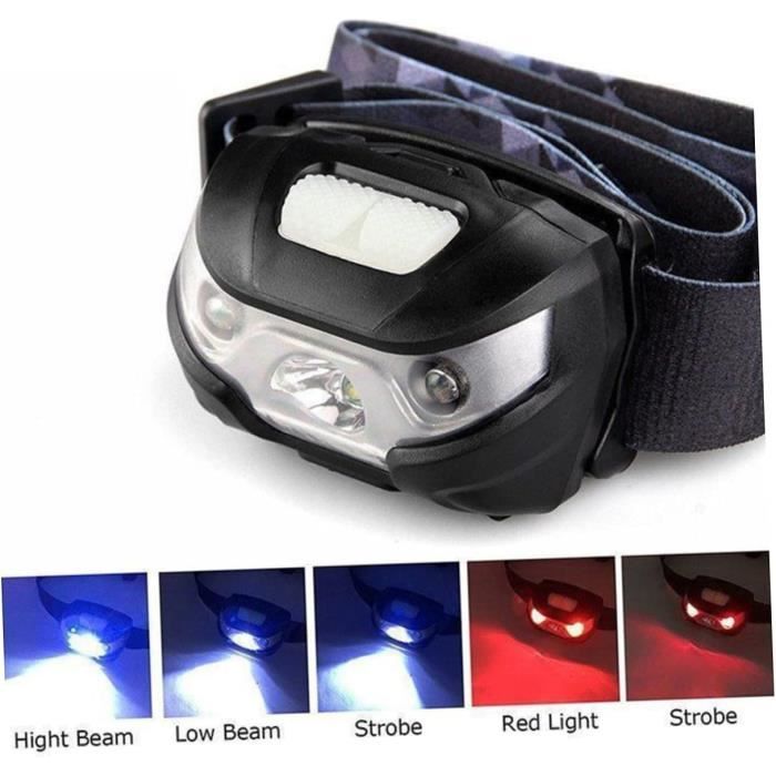Led Headlight Lampes Frontales Rechargeables Lumière De Casque Lampe ...
