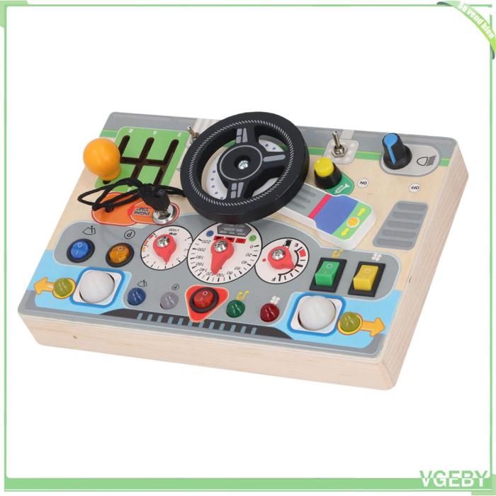 Jouet volant en bois, planche d'activités éducatives électroniques pour ...