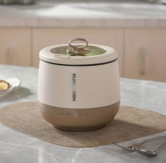 Cuiseur Électrique Portable Antiadhésif multifonction 1.8 L, cuisson ...