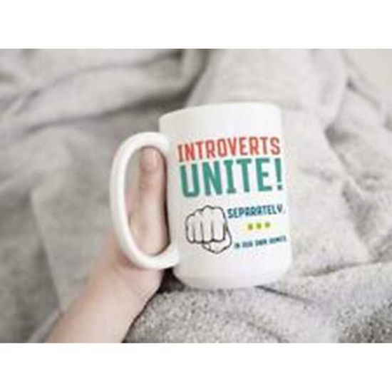 Introvert Unite Introverts Mug Introverts Gift Funny Tasses Nom De ...