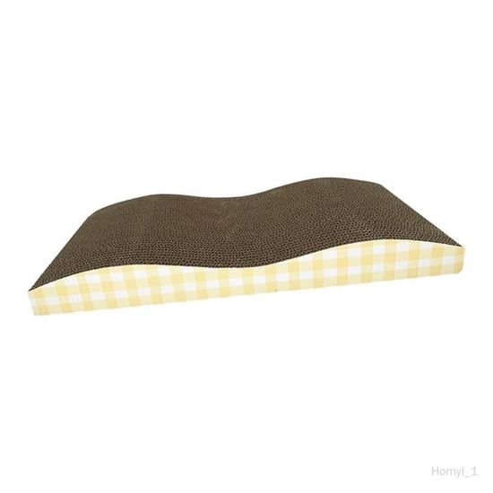 Chaise longue en carton à gratter pour jouet interactif pour broyer ...