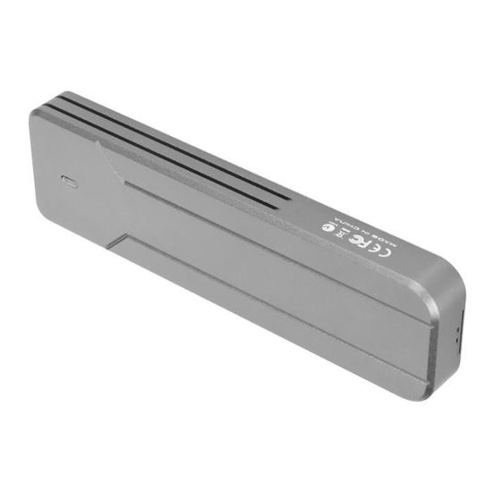 Boîtier M.2 NVMe USB3.2 Gen2 10Gbps Auto Sleep, Aluminium, Compatible ...
