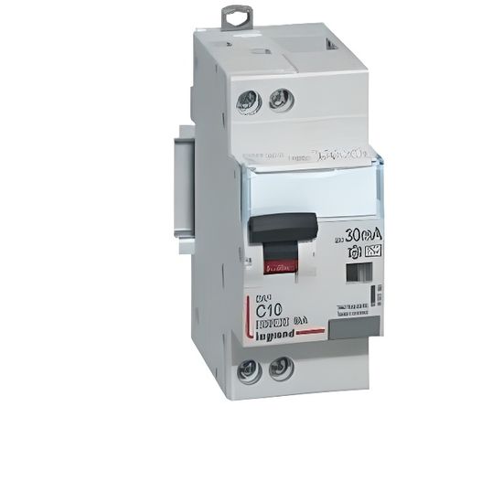 LEGRAND Disjoncteur différentiel DX³ 4500 vis/vis U+N 230V 16A type HPI 30mA 6KA courbe C 2 ...