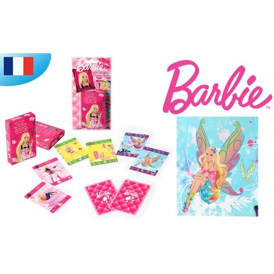 BARBIE Jeu de 7 familles - Cdiscount Jeux - Jouets