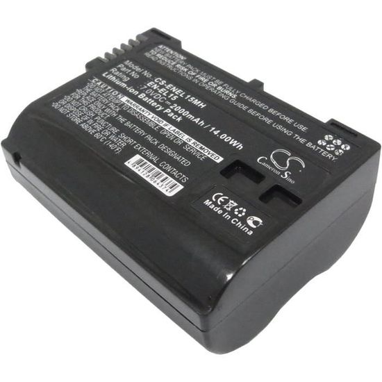 Batteries Compatible Avec [Nikon] 1 V1, Coolpix D7000, Coolpix D800 ...