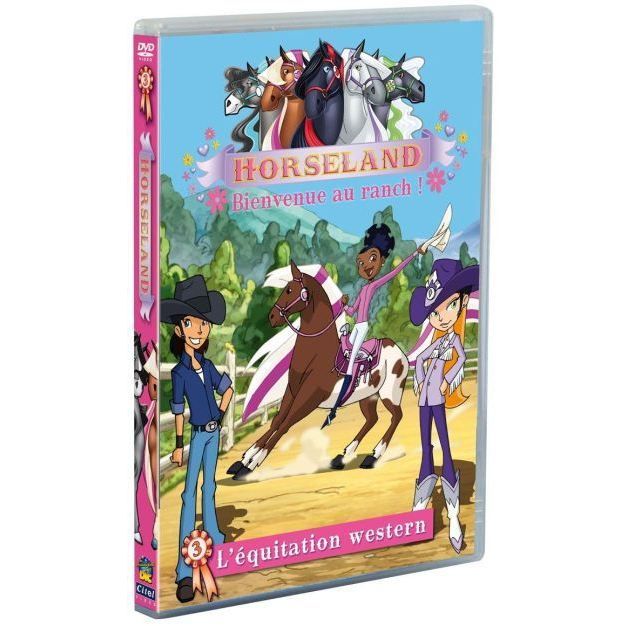 DVD Horseland, vol. 3 : l'équitation western - Cdiscount DVD