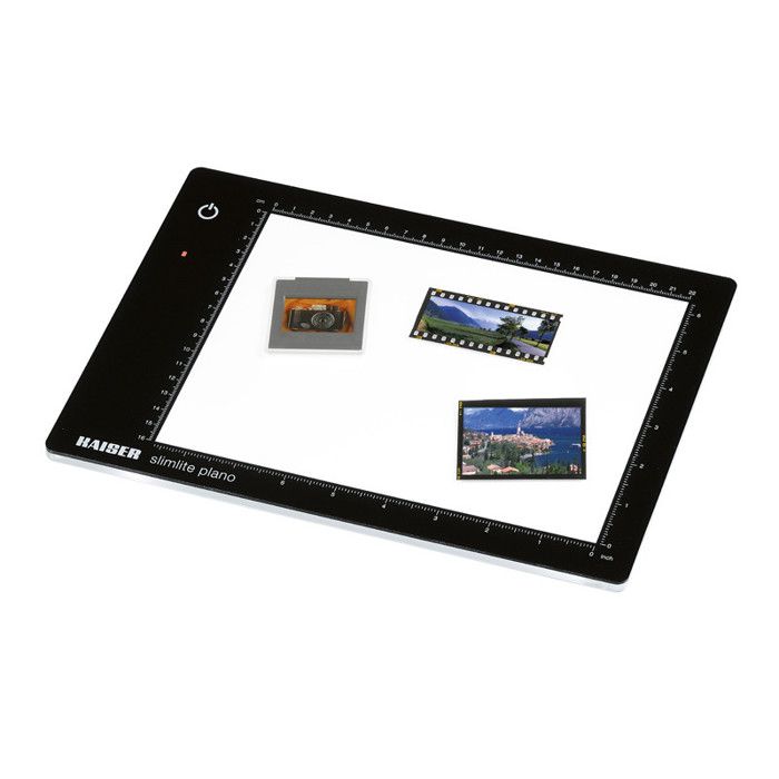 Kaiser table lumineuse led extra-plate 16 x 22 cm - slimlite plano ...