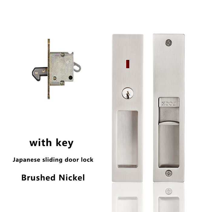 Serrure de porte marketinvisible,crochet push-pull,poignée de porte en ...