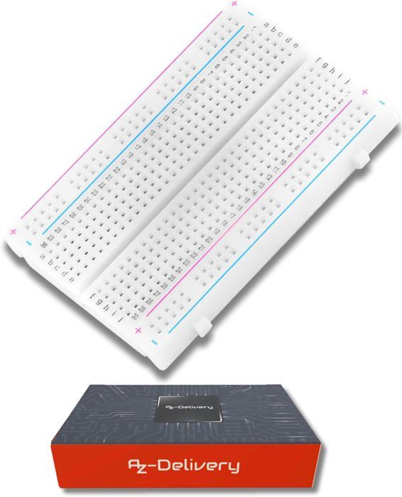MB-102 Mini Breadboard 400 Pin avec 4 Barres d'alimentation Compatible ...