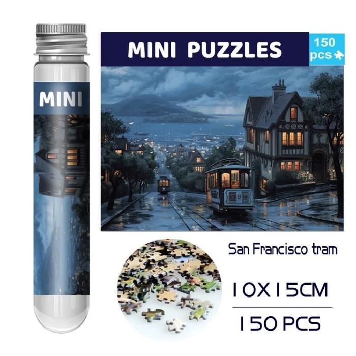 Mini puzzle de tube à essai pour enfants et adultes,jouet de ...