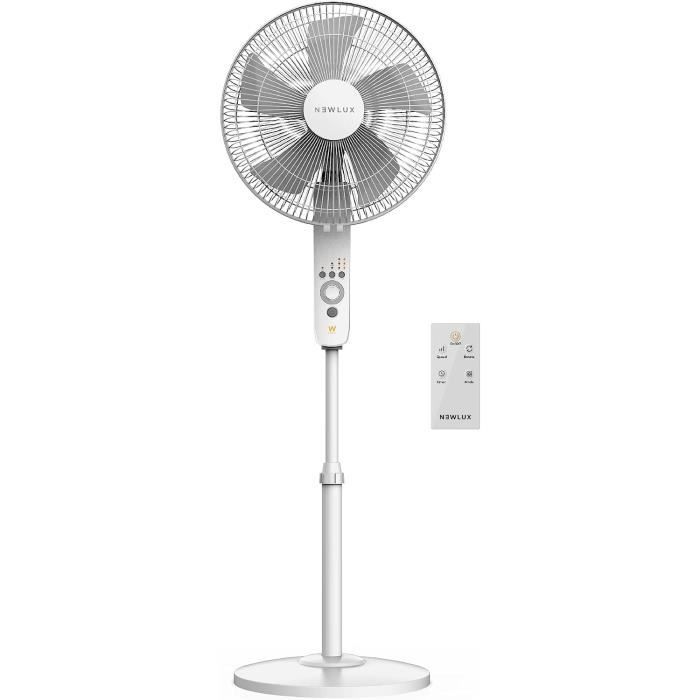 Ventilateur Sur Pied Avec Telecommande