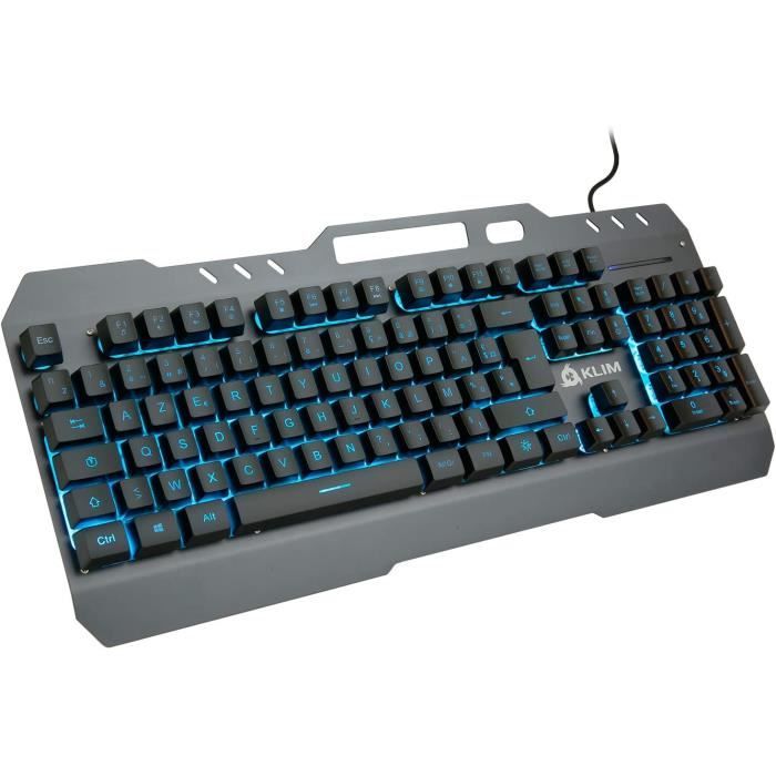 Clavier Gamer Hybride Semi-Mécanique AZERTY + Choix de 7 Couleurs ...