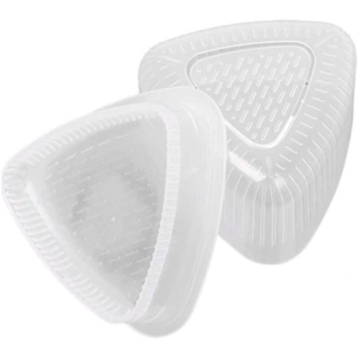 2 Pcs Triangle Sushi Moule Antiadhésif Boule De Riz Moule Sushi Bento ...