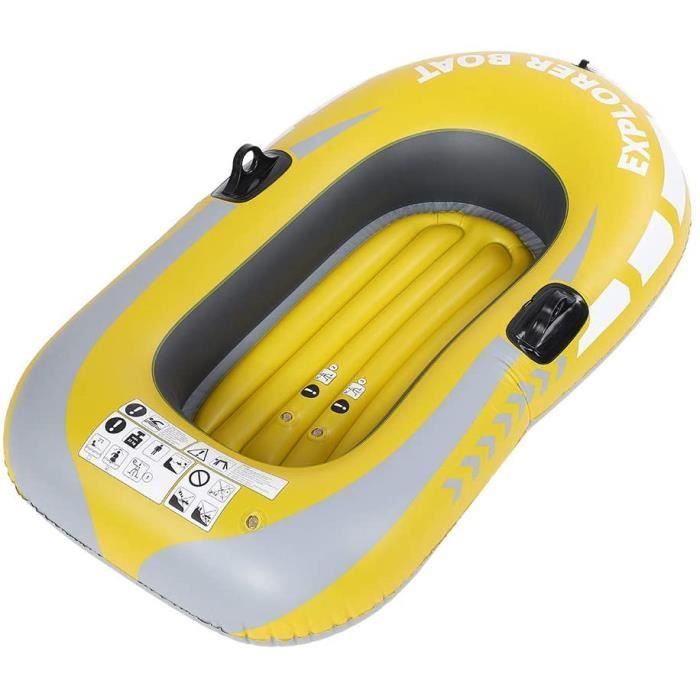 Canot GonflableKayak Gonflable en PVC pour Une PersonneBateau Gonflable ...
