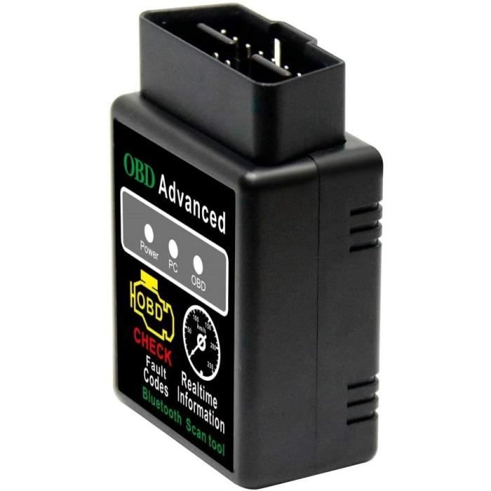 Mini Bluetooth OBD-II, Outil de Diagnostic Automobile OBD2 V02H2-1 ...