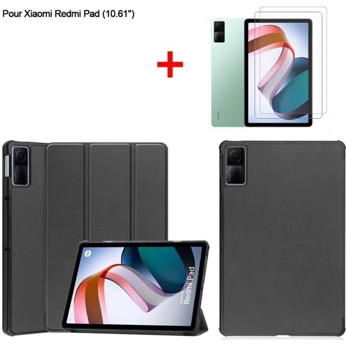 Tablette Coque - Xiaomi - Redmi Pad - Housse PU Cuir - Film de ...