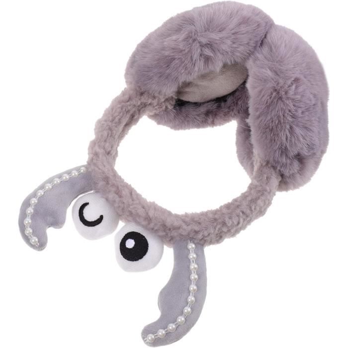 2 Pièces Cache-Oreilles En Forme De Crabe De Dessin Animé Cache ...