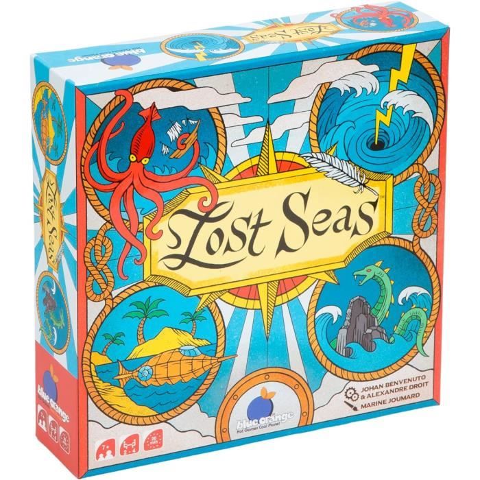 Lost Seas - Jeu De Réflexion Et De Tuiles En Famille Ou Entre Amis Sur Le Thème De L'Océan - Jeu ...