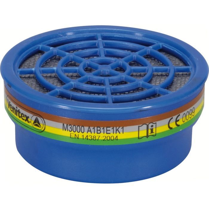 Kit de 2 galettes ABEK1 pour demi-masque - DELTA PLUS - M3000 A1B1E1K1 ...