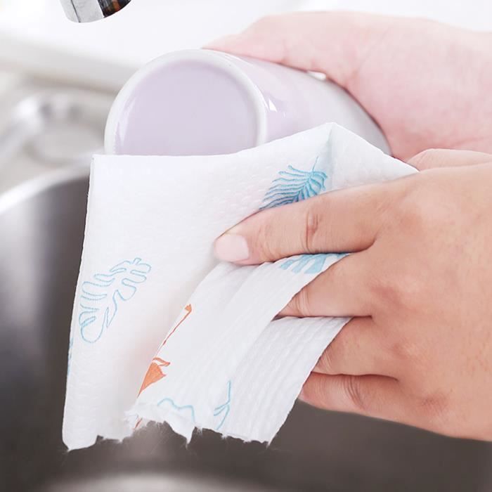 HEG Essuie-Mains Jetables En Rouleau Utilisation Humide Et Sèche Tissu ...