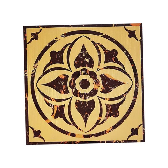 Autocollants Carré Auto-Adhésif PVC Diagonale Carrelage Sol Stickers ...