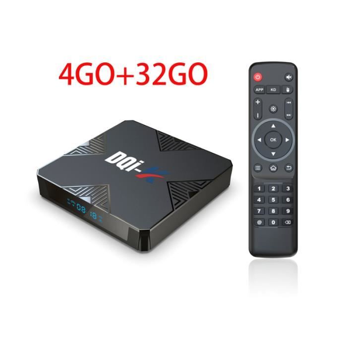 Android TV Box, TV Box Android 13.0 with 4Go RAM 32Go ROM Smart TV Box ...