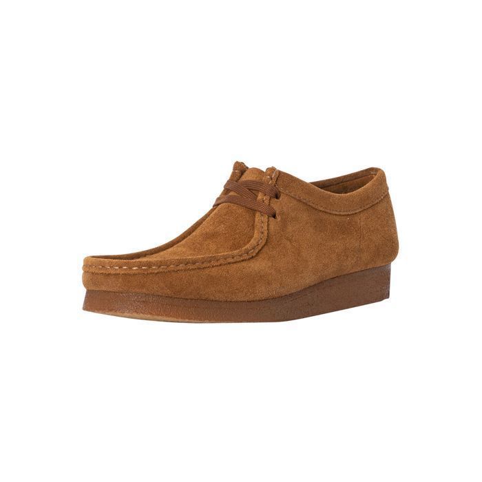 Bottines Clarks Wallabee en cuir marron pour homme Marron - Cdiscount ...